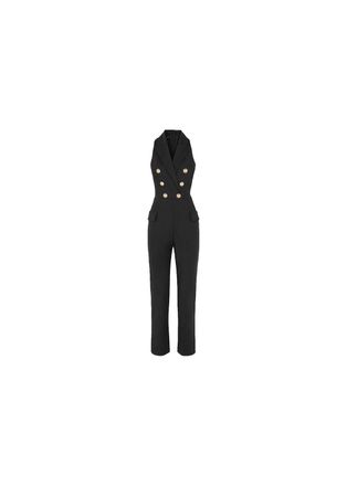 Balmain sleeveless double breasted jumpsuit Size 36
