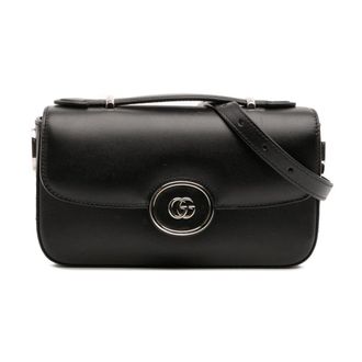 Gucci Sac bandouli&egrave;re &eacute;l&eacute;gant doccasion - Femme - Pre-owned - Noir - Taille: ONE Size