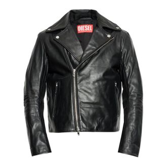 Diesel Homme, Vestes, Noir, Taille: L Leather Vestes