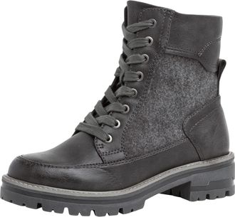 Jana Softline Damen 8-8-25277-29-222 Stiefelette, Grey Felt, 38 EU Weit