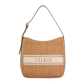 Alviero Martini 1A Classe Rafia Coast Schultertasche - - Bags - Damen - Braun - ONE SIZE