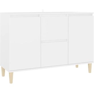 vidaXL Sideboard Wei&szlig; 103,5x35x70 cm Holzwerkstoff Vidaxl