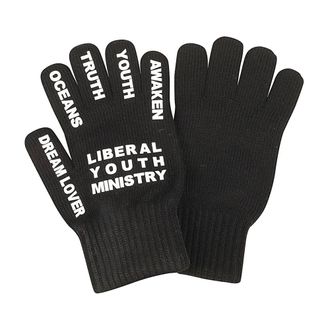 Liberal Youth Ministry Stilvolles bedrucktes T-Shirt - - Accessories - Herren - Schwarzk - ONE SIZE