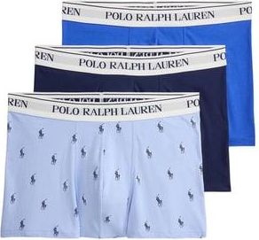 Polo Ralph Lauren Boxers en coton m&eacute;lang&eacute; imprim&eacute;