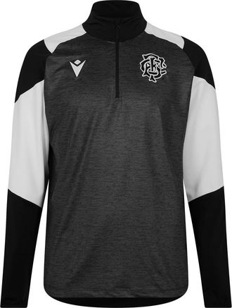 Macron Barbarians FC Sweatshirt f&uuml;r Herren (Schwarz/Wei&szlig;)