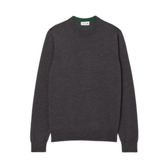 Lacoste Minimalist Anthracite Sweatshirt Aw25 - - Knitwear - Herren - Grau - 2XL