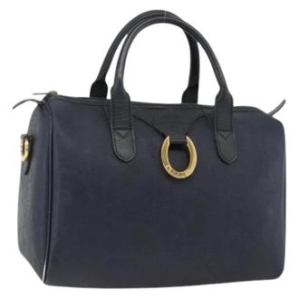 Dior Pre-owned Vintage Trotter Canvas Handtasche - - Pre-owned - Damen - Blau - ONE SIZE