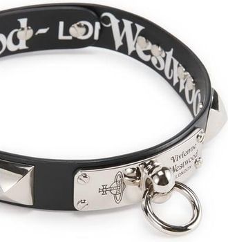Vivienne Westwood Man Paulo Choker-Halskette - Schwarz