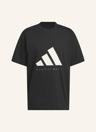adidas T-Shirt Adidas Basketball schwarz