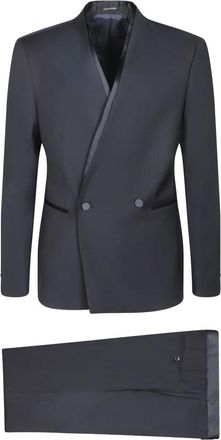 Tagliatore Homme, Costumes, Bleu, Taille: S A-Alex01 Suit