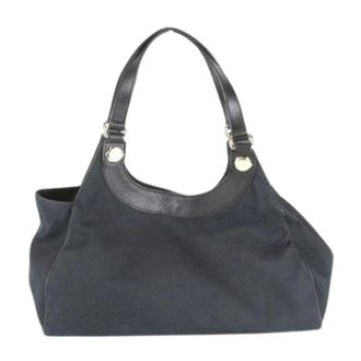 Gucci Pre-owned Canvas Shoulder Bag - - Pre-owned - Damen - Schwarzk - ONE SIZE