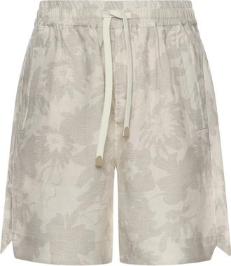 Eleventy Homme, Shorts, Beige, Taille: W38 Shorts d&eacute;contract&eacute;s