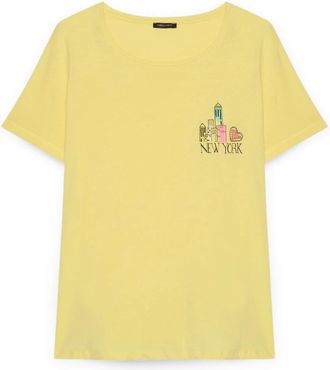 Fiorella Rubino Damen, Oberteile, Gelb, SGröße