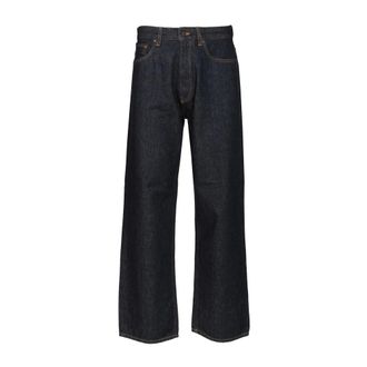 Emporio Armani Homme, Jeans, Bleu, Taille: W36 Jean en coton large