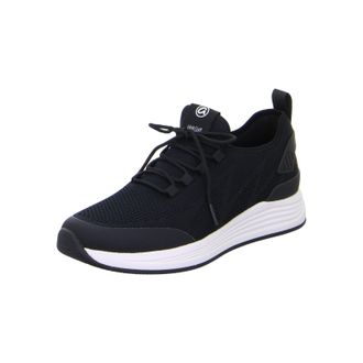 Ara Herren Chicago Sneaker, Black, 44 EU