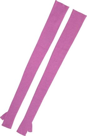 Dolce & Gabbana Femme, Accessoires, Rose, Taille: ONE Size Fingerless Elbow Length Mitten Gloves