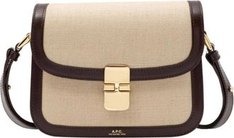 A.P.C. A.p.c., Femme, Sacs, Beige, Taille: ONE Size Grace Small Bag