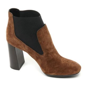 Tod's Elastischer Kn&ouml;chelstiefel Gummischuh - - Shoes - Damen - Braun - 38 EU