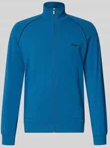 HUGO BOSS Regular Fit Sweatjacke aus Baumwoll-Mix Modell Mix&Match