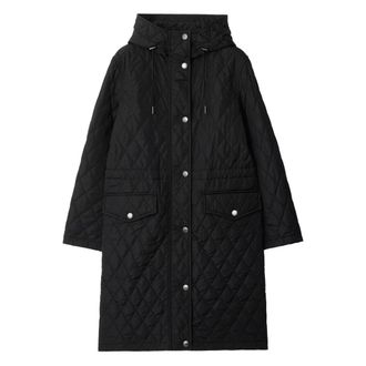 Burberry Quilted Parka Coat