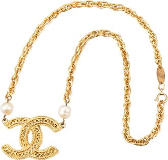Chanel Halskette - Chanel Golden Pearls Coco Collier - Gr. unisize - in Mehrfarbig - f&uuml;r Damen