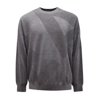 Armani Maglione Emporio Wollpullover - - Knitwear - Herren - Grau - M