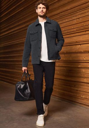Street One Men Cargojacke mit Knopfleiste