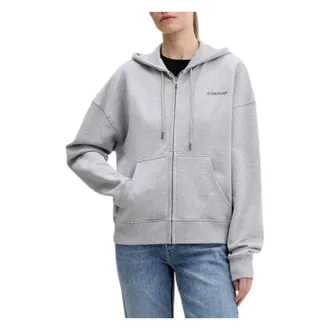 Guess Zip-Through-Hoodie - - Sweatshirts & Hoodies - Damen - Grau - M