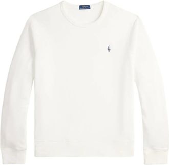 Ralph Lauren Homme, Sweatshirts et sweats &agrave; capuche, Blanc, Taille: M Crew Neck SweaT-shirt