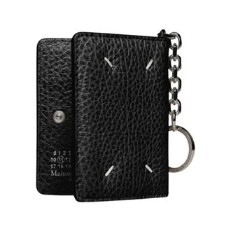 Maison Margiela Femme, Accessoires, Noir, Taille: ONE Size Porte-cl&eacute;s Porte-cartes Quatre Points