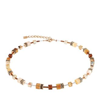 Coeur de Lion Halskette - GeoCUBE Iconic Halskette Mocha - Gr. unisize - in Braun - f&uuml;r Damen