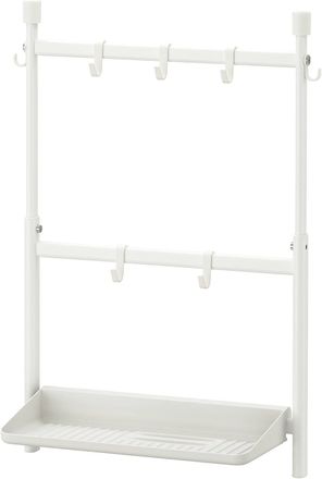 IKEA SUNNERSTA K&uuml;chen-Organizer Set ohne Bohren/Geschirrabtropfen/Haken - Trockner f&uuml;r Geschirr - Holzwerkstoff