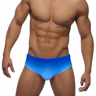 Generic Maillot de bain mode masculine d&eacute;contract&eacute; hawa&iuml;en doux et confortable natation sources chaudes maillot de bain triangle, bleu, XL