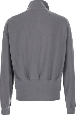 Rick Owens Mens Bauhaus Joggers Grey Cotton Sweatshirts Sweater