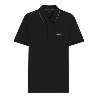 HUGO BOSS Paule 4 Polo - - Tops - Herren - Schwarzk - 2XL