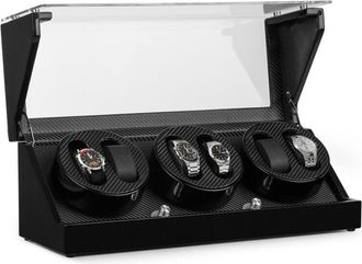 Klarstein CA3PM Uhrenbeweger für 6 Uhren Karbon-Optik - Klarstein