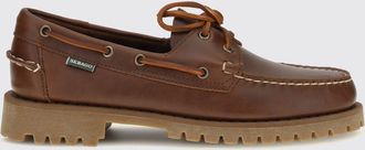 Sebago Bootsschuhe aus Glattleder von mit seitlicher Schn&uuml;rung und Gummisohle