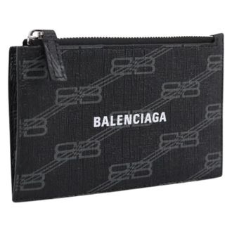 Balenciaga Pre-owned Vintage Card Case - Femme - Pre-owned - Noir - Taille: ONE Size