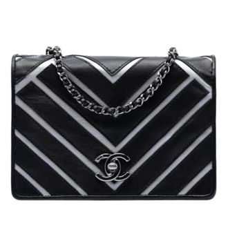 Chanel Pre-owned Quilted Lambskin Crossbody Bag - - Pre-owned - Damen - Schwarzk - ONE SIZE
