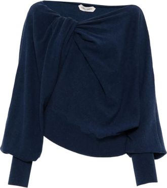 Alberta Ferretti Femme, Blouses et Chemises, Bleu, Taille: 42 FR Maglia