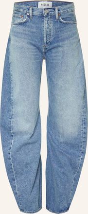 A Gold E Agolde Jeans Spiral blau
