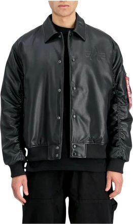 Alpha Industries Homme, Vestes, Noir, Taille: S Bomber Jacket
