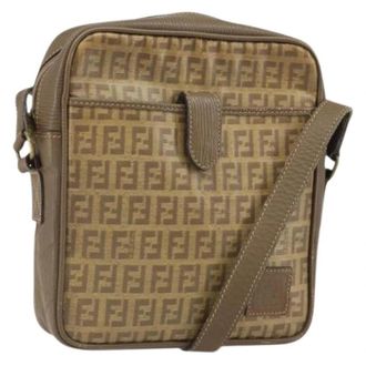 Fendi Pre-owned Canvas Cross Body Bag - - Pre-owned - Damen - Braun - ONE SIZE