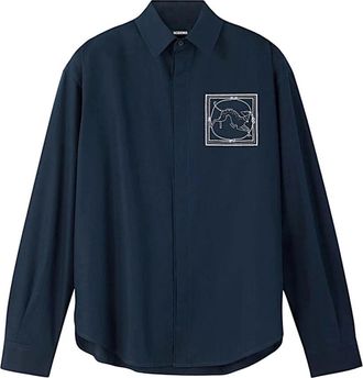 Jacquemus Homme, Chemises, Bleu, Taille: L Chemise Camargue