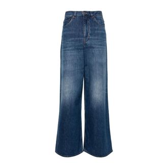Chlo&eacute; Wide Jeans - - Jeans - Damen - Blau - W29