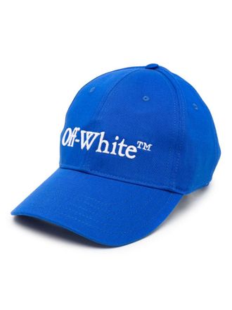 Off-white casquette Bookish Drill - Bleu