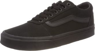 Vans Herren Ward Sneaker Ward Trainers, (CANVAS) BLACK/BLACK, 40 EU