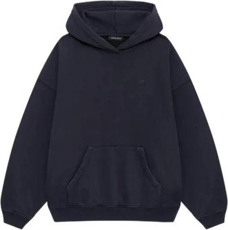 Anine Bing Femme, Sweatshirts et sweats &agrave; capuche, Noir, Taille: 42 FR Harvey SweaT-shirt Stencil