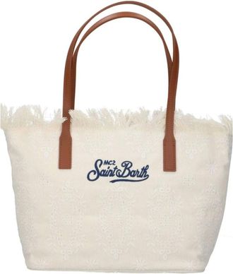 Saint Barth Femme, Sacs, Beige, Taille: ONE Size City Sangallo Tote