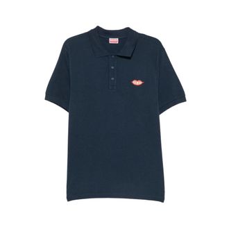 Kenzo Slim Polo Loves - - Tops - Herren - Blau - S